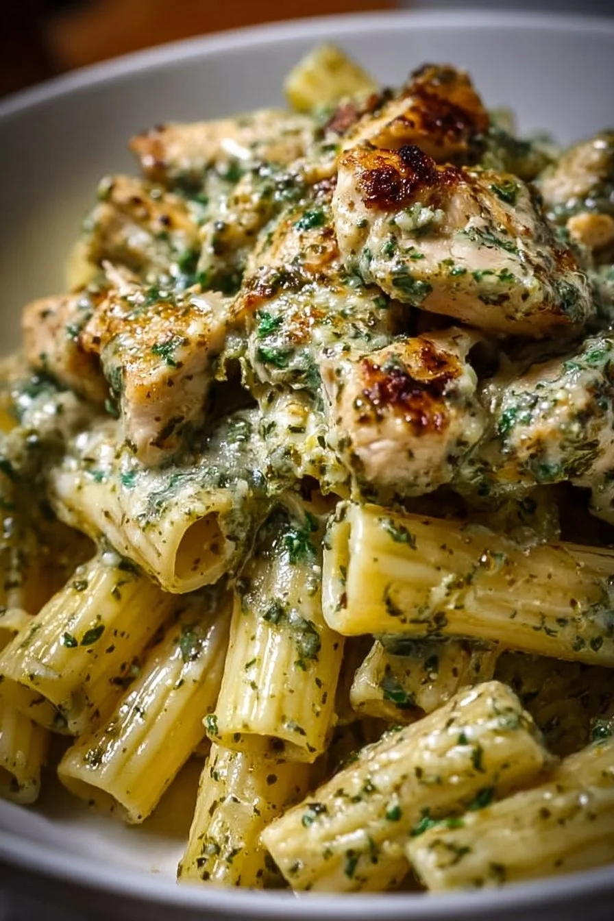 Creamy Pesto Chicken Pasta